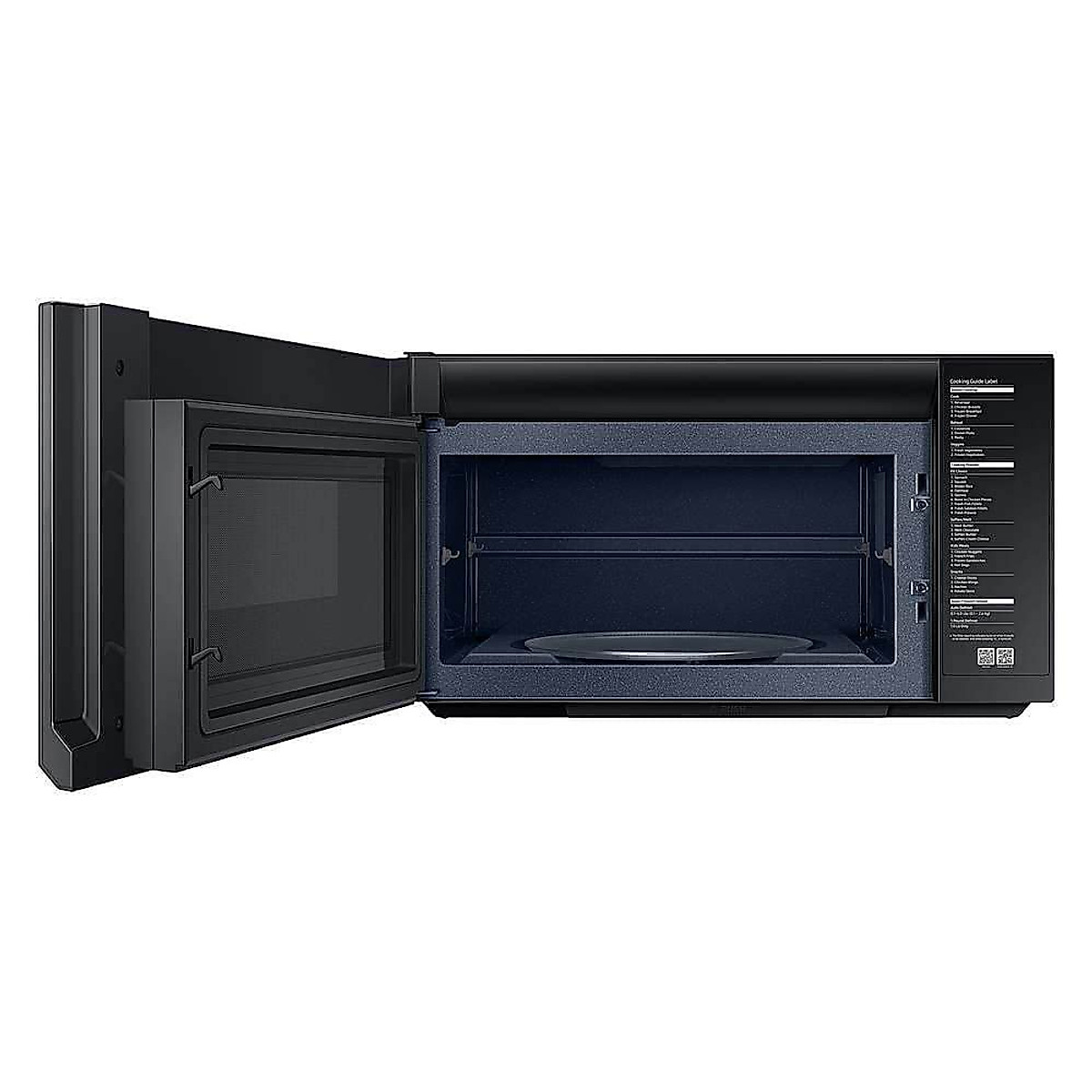 Samsung ME21B706B12 1000W Bespoke Over-the-Range Microwave (White Glass)