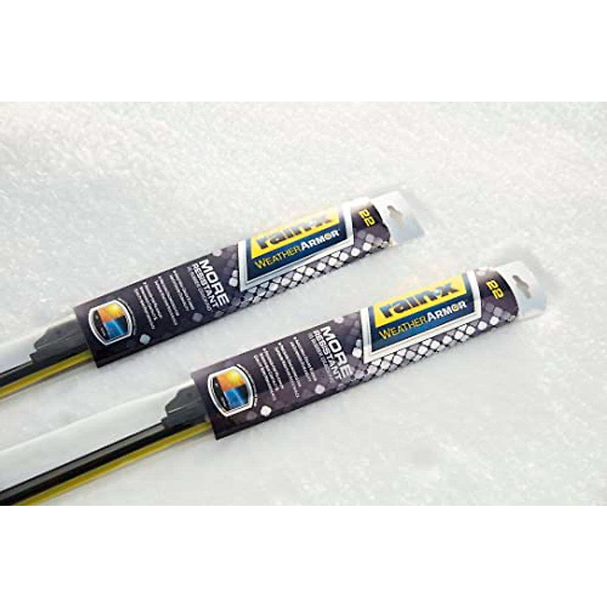 Rain-X 830228 WeatherArmor Beam Wiper Blades, 28 Inch Windshield Wipers (Pack of 1), Automotive Replacement Windshield Wiper Blades With Industrial Grade Synthetic Rubber Squeegee