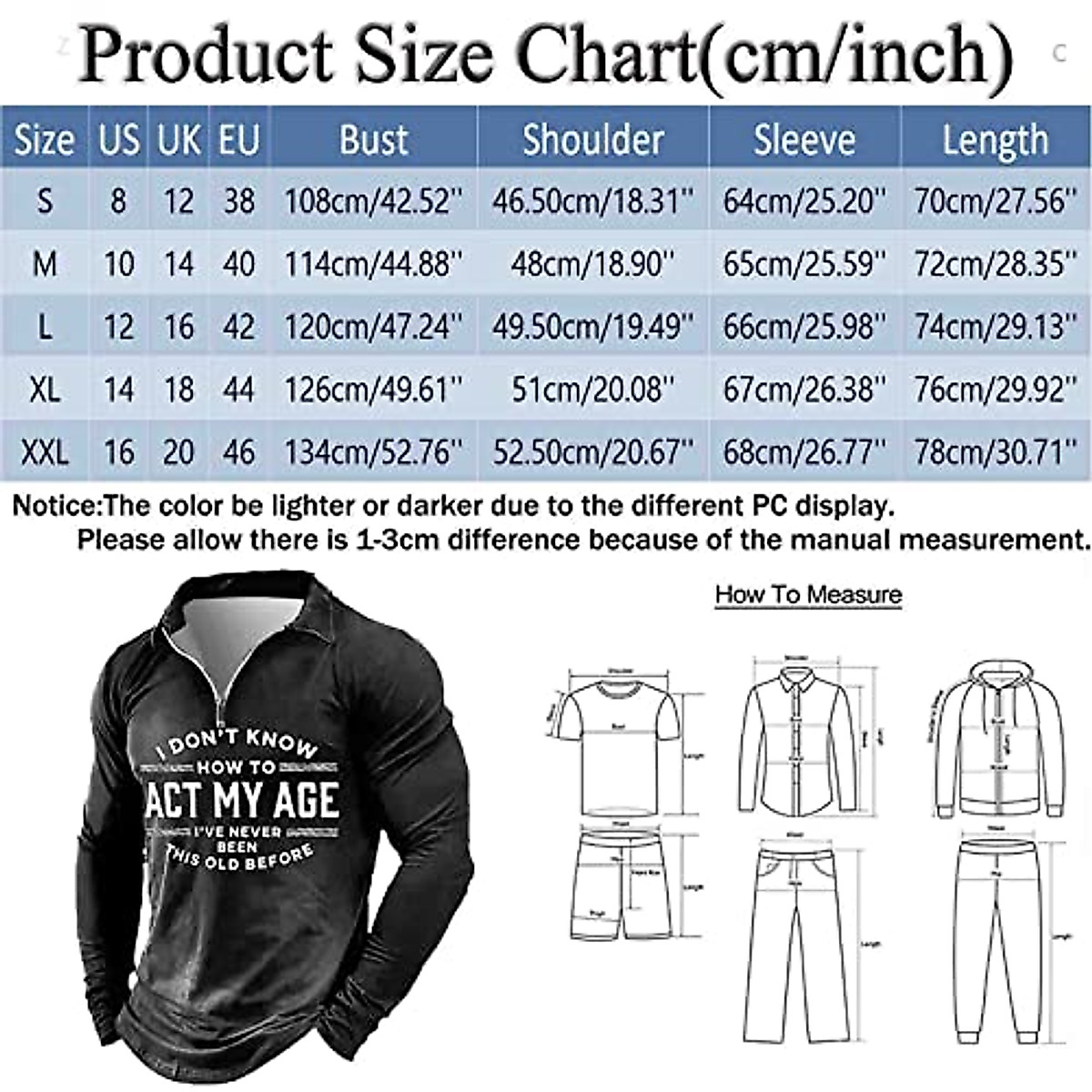 Long Sleeve Shirts for Men Mock Turtleneck for Men Men's t-Shirts Big and Tall Shirts for Men 3xlt Shirts for Men Big and Tall Small Stocking Stuffers top Husband Gifts