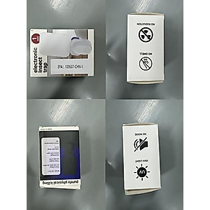 Fly Trap Indoor with 20 Refills,Plug-in Bug Catcher with UV&Blue Light,Gnat Traps for House Indoor Bug Light Trap,Fruit Fly Traps Indoor for Moths,Mosquito,Flying Insect Trap Indoor for Home Office(2)