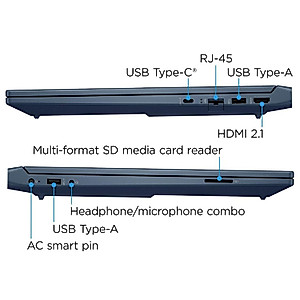 HP Victus Gaming Laptop, 15.6" FHD IPS 144Hz, 13th Gen Intel 8-Core i5-13420H Up to 4.60 GHz, GeForce RTX 3050 6GB, 64GB RAM, 2TB PCIe 4.0, Backlit Keyboard, WiFi 6, HDMI, USB-C, RJ45, Win 11 Pro