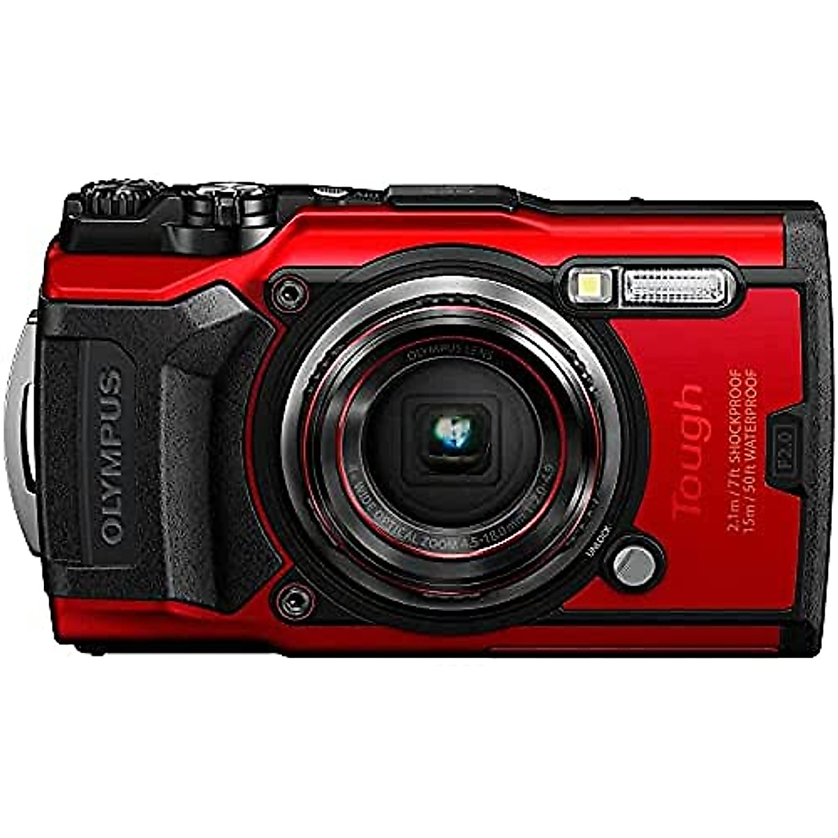 Olympus Tough TG-6 Bundle Includes - Photo Software Suite + Sandisk 128GB Ultra Memory Card + Padded Case