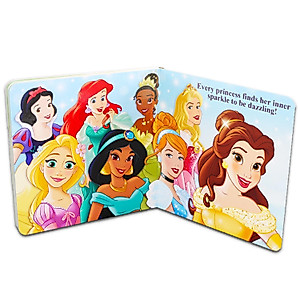 Disney Princess Board Books Super Set ~ 9 Pack Disney Princess and Disney Frozen Books for Toddlers