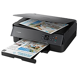 Canon Wireless Pixma Inkjet All in One Printer with Scanner - High Resolution Fast Speed Printing Compact Size Up to 4800x1200 DPI Color Resolution, Bonus Set of NeeGo Ink and 6 Ft Printer Cable