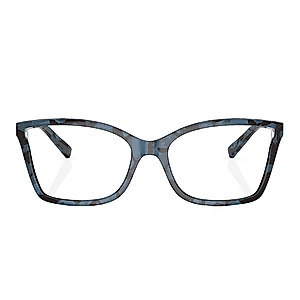 Michael Kors MK 4058 3333 Blue Tortoise Plastic Cat-Eye Eyeglasses 54mm