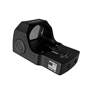 Ade Advanced Optics Valkyrie 4MOA Green Dot Sight for RMR Footprint/Mounting Plate/Slide/Plate Optics Ready Pistol - 4 MOA
