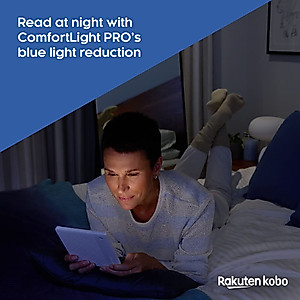 Kobo Libra 2 | eReader | 7” Glare Free Touchscreen | Waterproof | Adjustable Brightness and Color Temperature | Blue Light Reduction | eBooks | WiFi | 32GB of Storage | Carta E Ink Technology | White