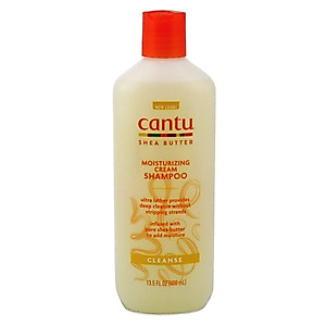 Cantu Shea Butter Shampoo Moisturizing Cream 13.5 Ounce (399ml) (2 Pack)