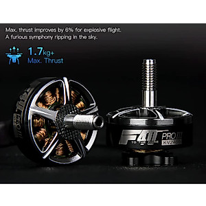 T-MOTOR F40 PRO III KV1600 RED brushless Motor, Unlock Speed bldc Motor FPV for Drone