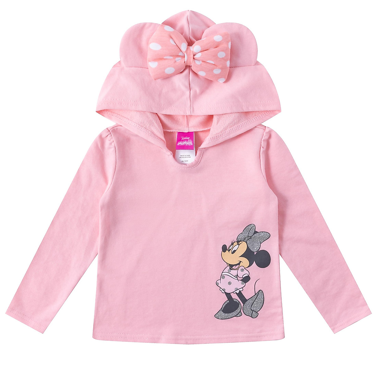 Disney Minnie Mouse Baby Girls Hoodie and Pants Set for Infant and Toddler Kids