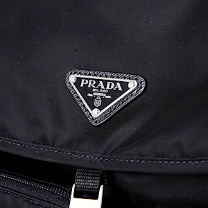 Prada Zainetto Unisex Black Tessuto Nylon Backpack Rucksack 1BZ005