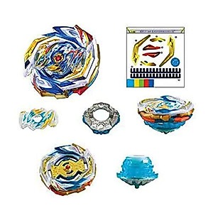 Hiash Gyros 12 Piece Pack, Battling Top Battle Burst High Performance Set, Kids Boys Christmas Birthday Party Gift Idea