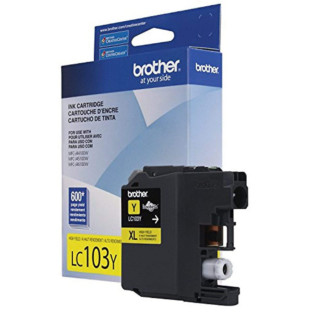 Brother International LC103Y High Yield Yellow Ink Cart