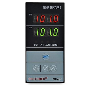 SINOTIMER MC401-611 Smart LCD Display Thermostat Heating Temperature Controller