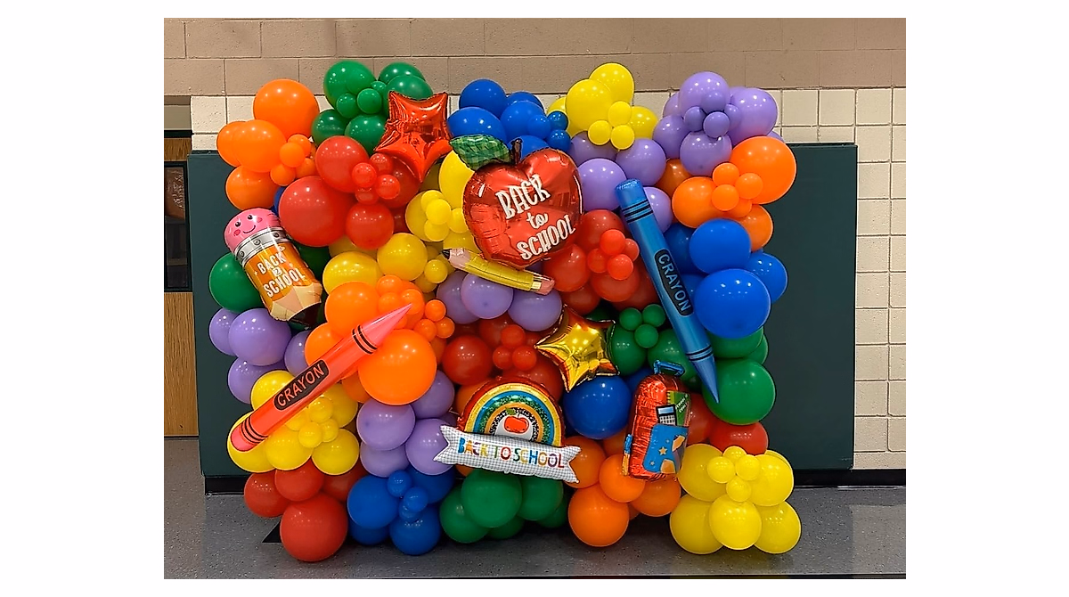 Back to School Balloon Arch Kit - Celebrate in Style!