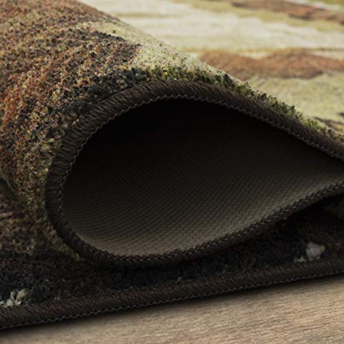 Mohawk Home Medallion 4' x 6' Armindale Brown Area Rug