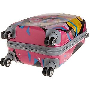 Rockland Vision Hardside Spinner Wheel Luggage, Assorted/Multicolor, Carry-On 20-Inch