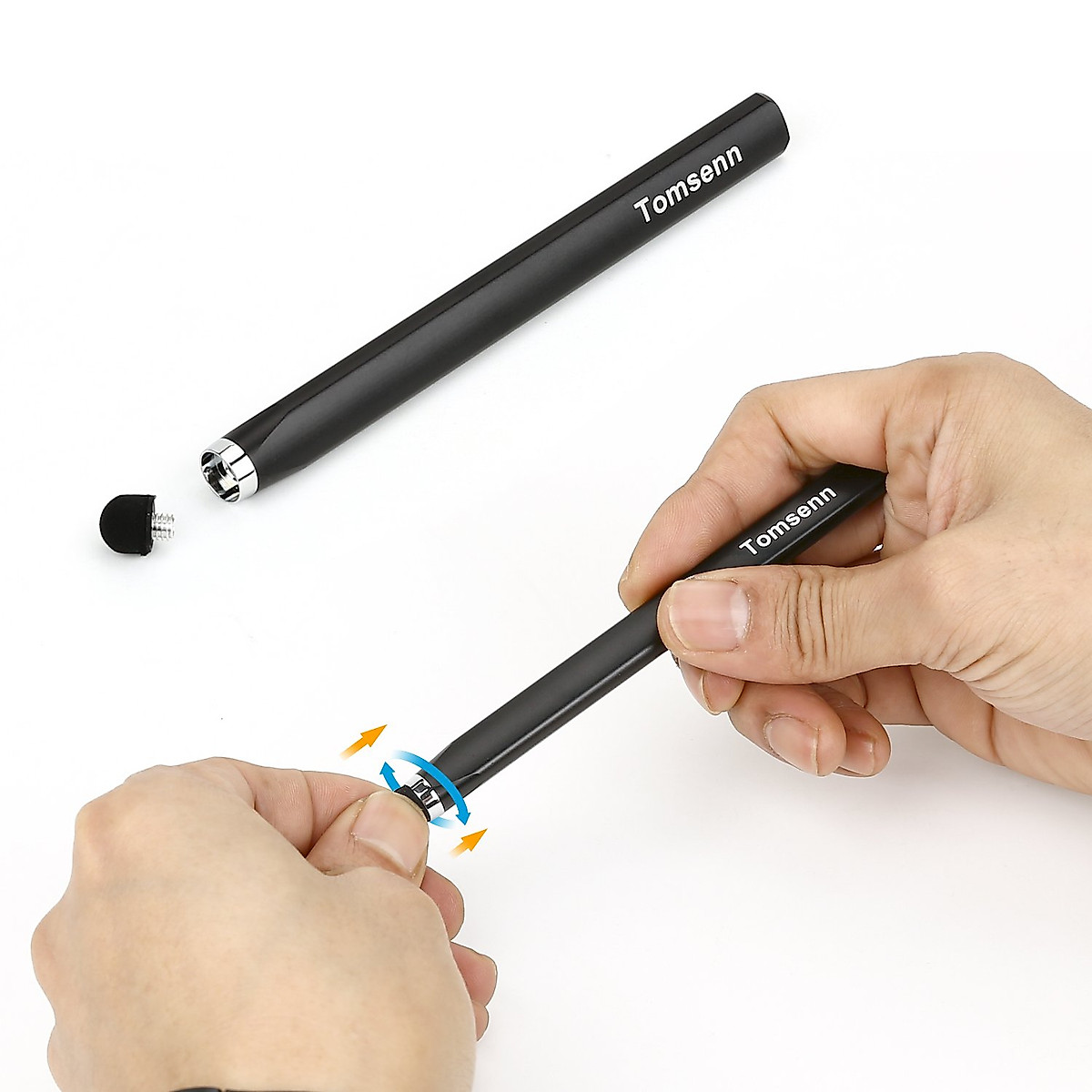 Tomsenn Magnetic Stylus Touch Pen for ipad/Tablet/Smartphone (Black)