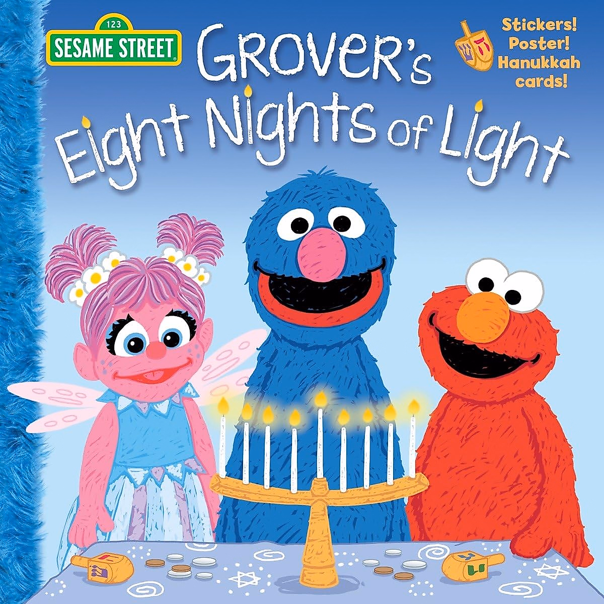 Grover's Eight Nights of Light (Sesame Street) (Pictureback)