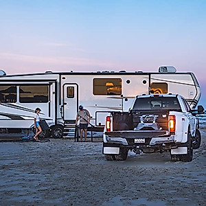 B&W Trailer Hitches 25K Companion OEM Fifth Wheel Hitch - Compatible with 2020-2024 Chevrolet/GM OEM Puck System - RVK3715