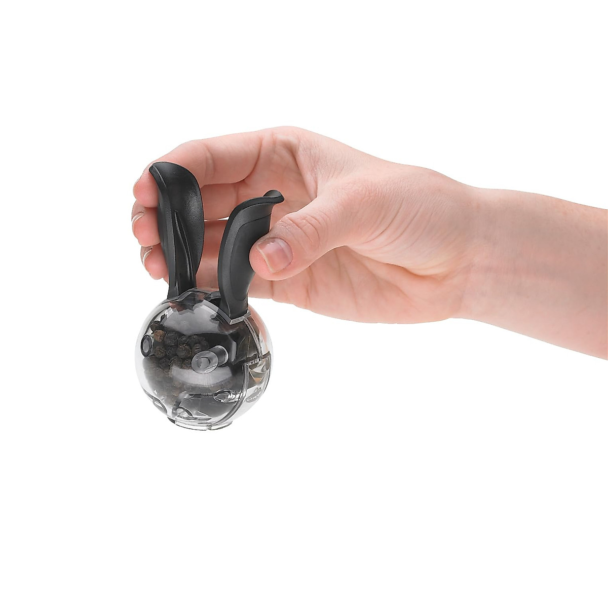 Chef'n Mini Magnetic PepperBall and SaltBall Set (Black),101-033-001