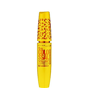 Maybelline Volum' Express The Colossal Cat Eyes Waterproof Mascara, Glam Black, 0.31 fl. oz.
