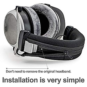 DT770 Headband Cover Compatible with DT770, DT880, DT990, DT 770 PRO, DT 880 PRO, DT 990 PRO Headphones (Black)