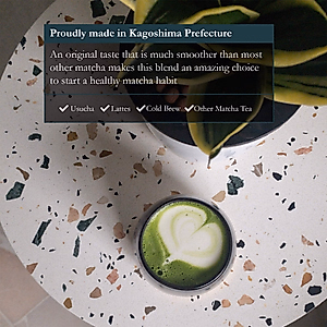 Naoki Matcha Organic Ceremonial First Spring Blend – Authentic Japanese First Harvest Ceremonial Grade Matcha Green Tea Powder from Kagoshima, Japan (40g / 1.4oz)