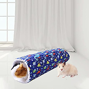 Pet Supplies Hamster Hammock Keep Warm Hanging Bed Pet Tube Toy Rat Tunnel Bed Small Animal Cage for Golden Bear Rat Hamster Hammock Large