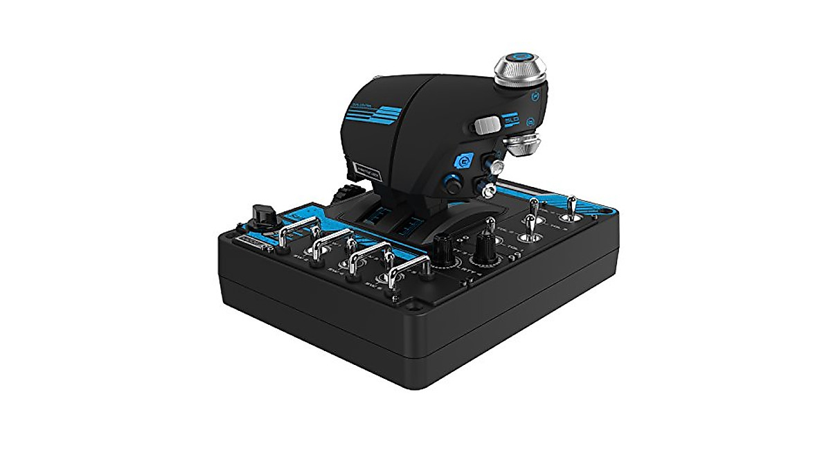 Logitech Pro Flight X56 Rhino HOTAS - Precision Space & Flight Sim ...