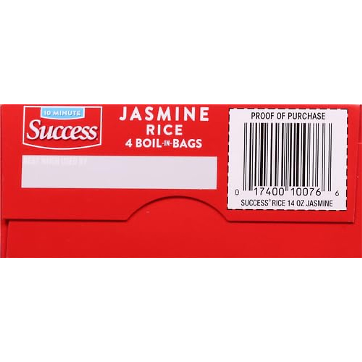 Success Boil-in-Bag Rice, Thai Jasmine Rice, Quick Rice Meals, 14-Ounce Box