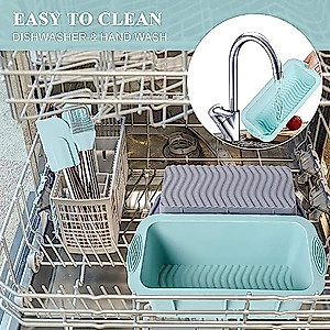 Haokaini Silicone Baking Bread Loaf Pans Set of 2,Nonstick Loaf Tins Bread Pans Bread Mould Easy to PoP Out for Bread Toast Cake Brownies Meatloaf Oven Dishwasher Safe