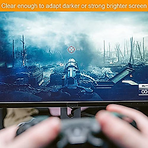 Cosmos 50 Pcs Games Fast Scope Monitor Decal No Scope TV Decal Aim Sight Assist Shooting Target Stickers Decals for FPS Video Games TV Monitor and Mobile Phone