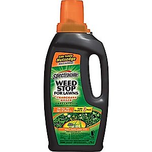 Spectracide Weed Stop For Lawns Plus Crabgrass Killer Concentrate, Weed Killer, 32 Ounces