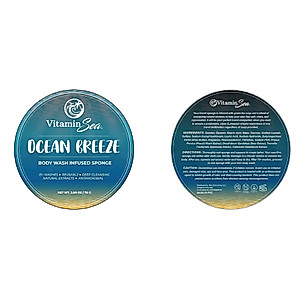 2PCs Bath Sponges for Shower Women - Bath Loofah Sponges for Shower - Body Sponges for Shower with Travel Case - Exfoliating Sponges for Body - Sea Sponges for Bathing - Shower Accessories for Women