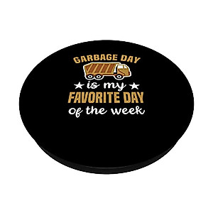 Garbage Truck Waste Collector PopSockets Swappable PopGrip