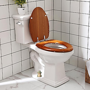 Frog Toilet Bolt Caps Ceramic Toilet Bolt Covers Decorative Toilet Screw Cover Caps, Toilet Caps for Bottom of Toilet, Cute Toilet Bowl Bolt Covers for Bathroom Decor, Easy to install (Green)