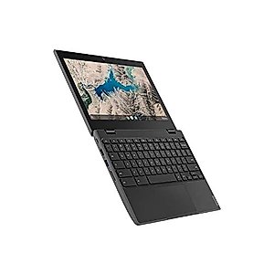 Lenovo 100E Chromebook 2ND Gen Laptop Computer, 11.6" HD (1366 X 768) Display, MediaTek MT8173C Processor, 4GB RAM, eMMC TLC SSD, Powervr GX6250, Chrome OS, Black (32GB eMMC)