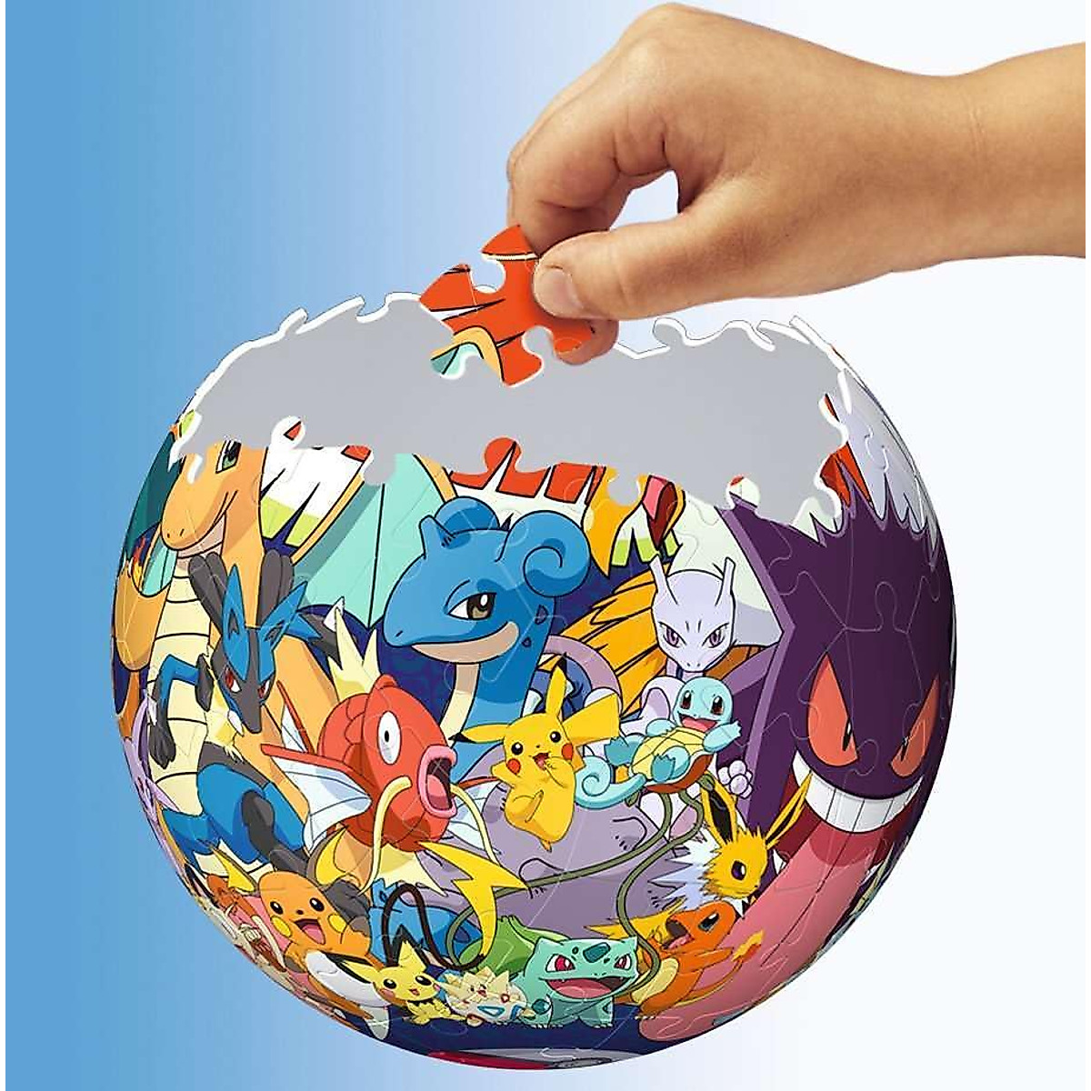 Ravensburger Pokemon 3D Jigsaw Puzzle Ball for Kids Age 6 Years Up - 72 Pieces