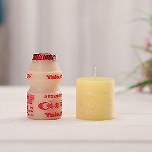 8 Pack Pillar Candles Scented, Smokeless Candle Candles, Lemon and Jasmine Candles 2x2 inch Long-Lasting Clean Burning Candles, for Home Décor, Bathroom, Wedding Decorations