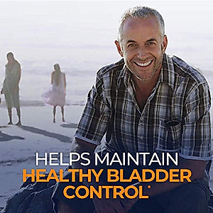 AZO Men Bladder Control, Daily Bladder Support Designed Specifically for Men Helps Maintain Healthy Bladder Control and Reduce Occasional Urgency*, Supports Prostate Health*, 30 CT