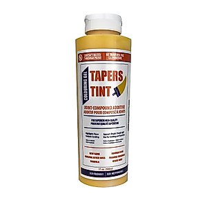Circle Brand Drywall Mud Tinting Coloring Gel Additive for Finish Coats and Sanding 17 oz. (500ml) (Yellow)