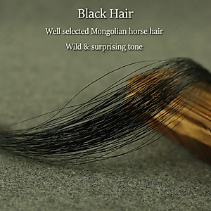 VingoBow 4/4 Size Black Horse Hair Carbon Fiber Viola Bow