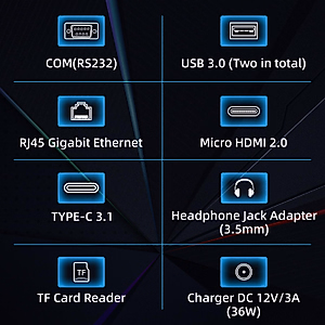 HIGOLEPC Rugged Tablet 10.1" Win 11 Pro Celeron N4120 8GB RAM 128 GB ROM Windows Tablet,600 Nit Outdoor Tablet PC,IP67 Waterproof,16000mAh/3.7V Battery WiFi 5 BT 5.0 for Enterprise Work Field