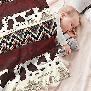 Munific Personalized Crib Bedding Set for Baby Boy, Custom Baby Boys Crib Bedding Set with Name, Cowboy 2 Piece Nursery Bedding, Western Style Crib Comforter, Crib Sheet for Babies