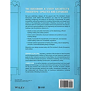 The Architect's Studio Companion: Rules of Thumb for Preliminary Design