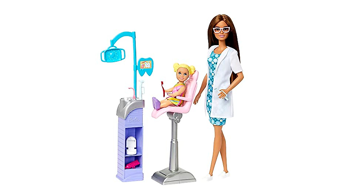 Barbie Dentist Doll Playset - Brighten Smiles Today