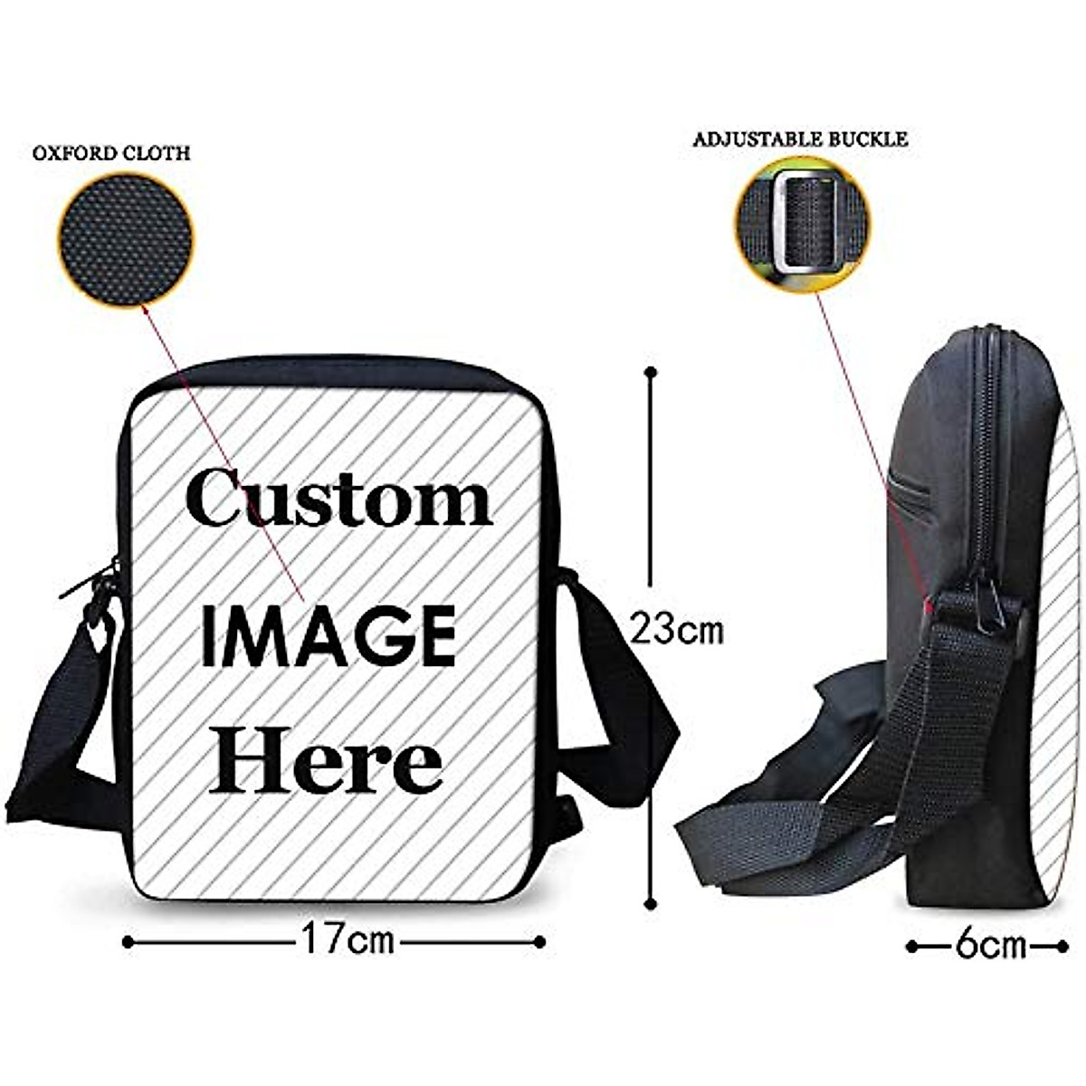 WELLFLYHOM Mushroom Crossbody Bag Cell Phone Purse for Women Girls Moon Star Butterfly Shoulder Handbag Messenger Bags Small Tote for School Travel Organizer Satchel Stuff Sack