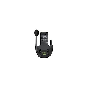 Walker's Razor Digital Ear Muffs (Raid Kryptek) Bundle with Walkie-Talkie and Sport Shooting Glasses (4 Items)