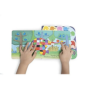 Elmer y los colores / Elmer's Colours: Tabbed Board Book (ELMER. PEQUEÑAS MANITAS) (Spanish Edition)